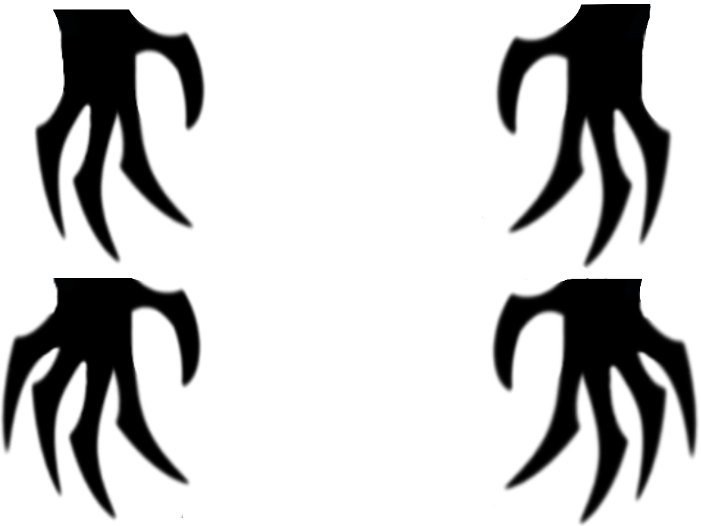 Drawing Hand Claw - Claw Hands Drawing Clipart - Large Size Png Image ...