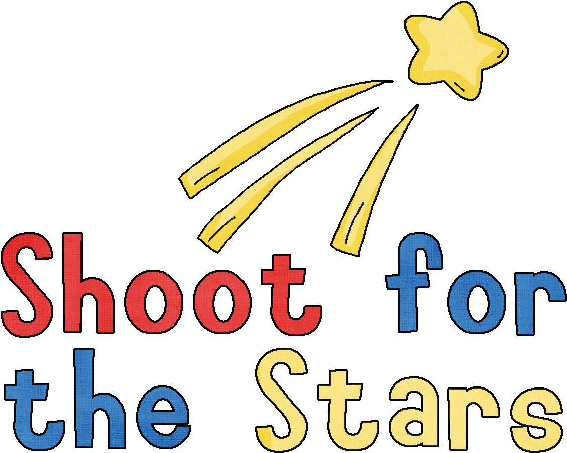 Shooting Stars Clip Art - Shoot For The Stars Clip Art - Png Download ...