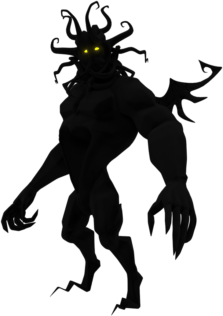 Kingdom Hearts Silhouette Animated Mount Olympus Png - Heartless ...