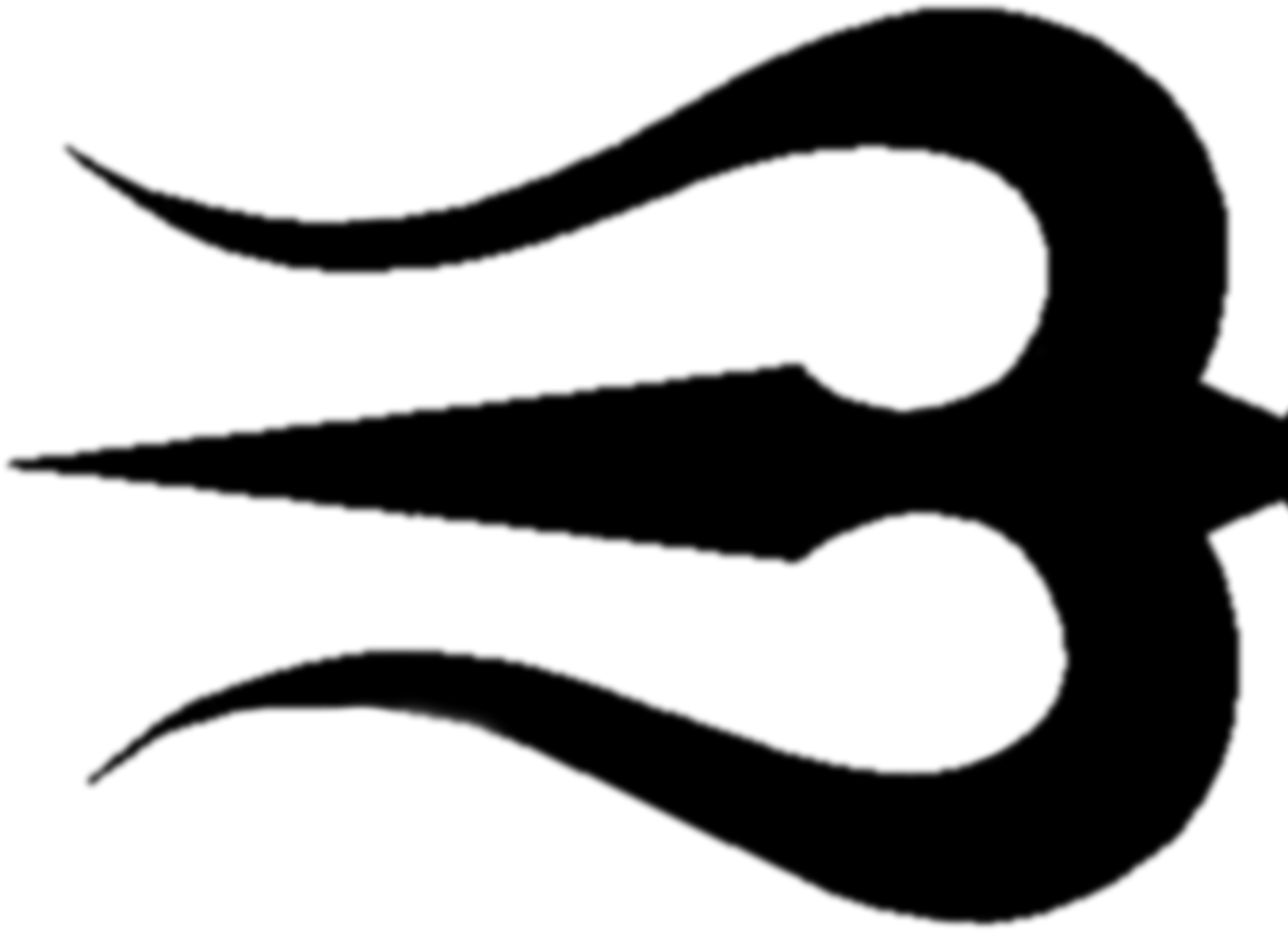 Trident Clipart Detailed - Trishul Clipart Black And White - Png ...