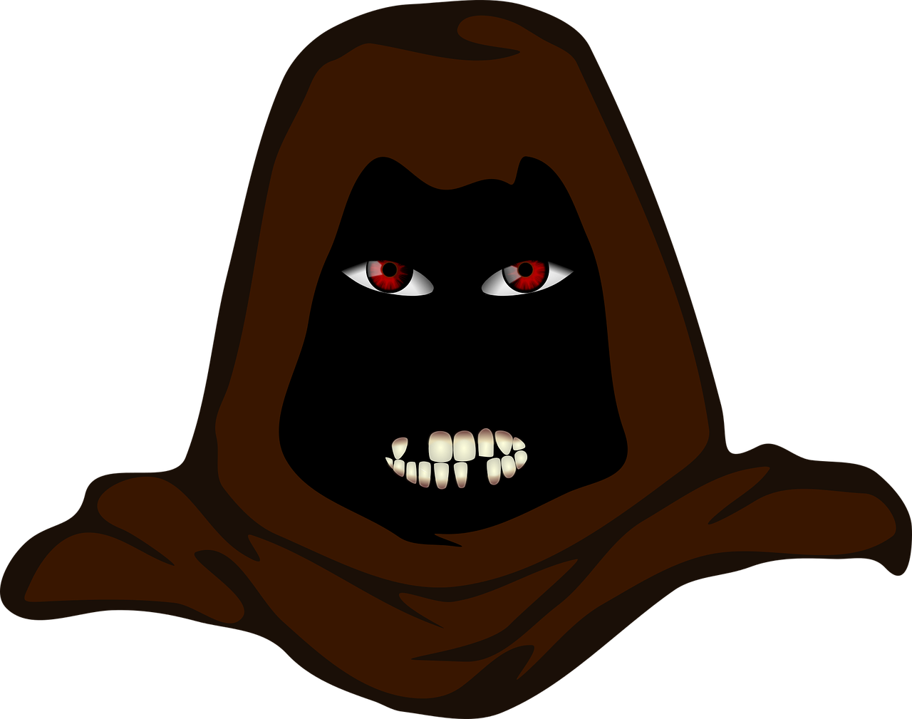 Creature Evil Hood Hooded Png Image - Cartoon Hoods Clipart - Large ...