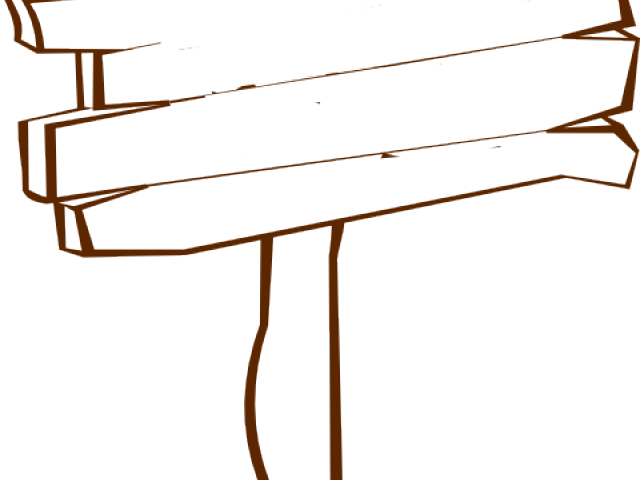 Wooden Sign Cliparts - Wooden Sign Clip Art - Png Download - Large Size ...