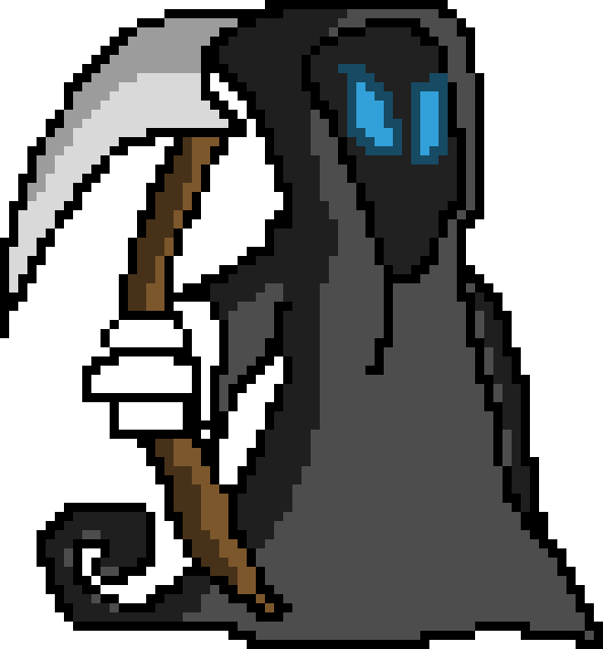 Reaper Monster - Cartoon Clipart - Large Size Png Image - PikPng