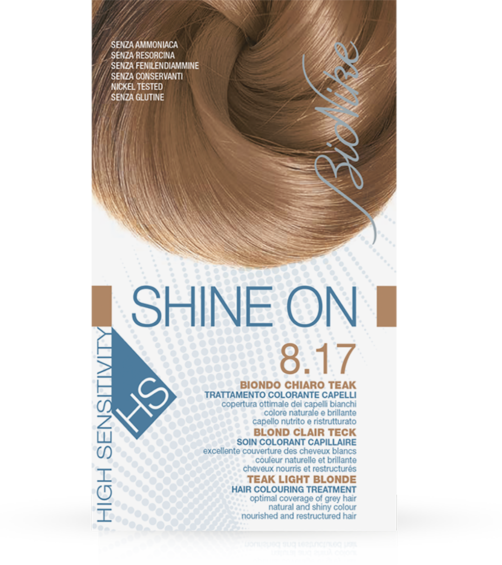 17 Teak Light Blonde Hair Colouring Treatment - Bionike Shine On 8.17 ...