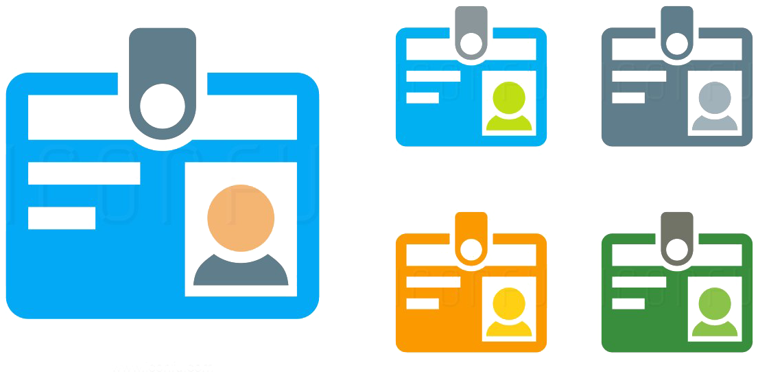 Download Id Badge Png Transparent Image - Identity Card Id Card Icon ...