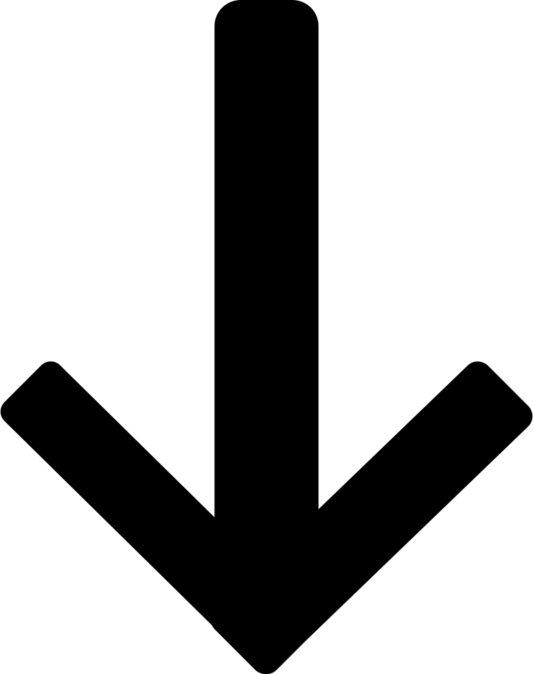 Down Arrow Comments Sign Clipart Large Size Png Image PikPng