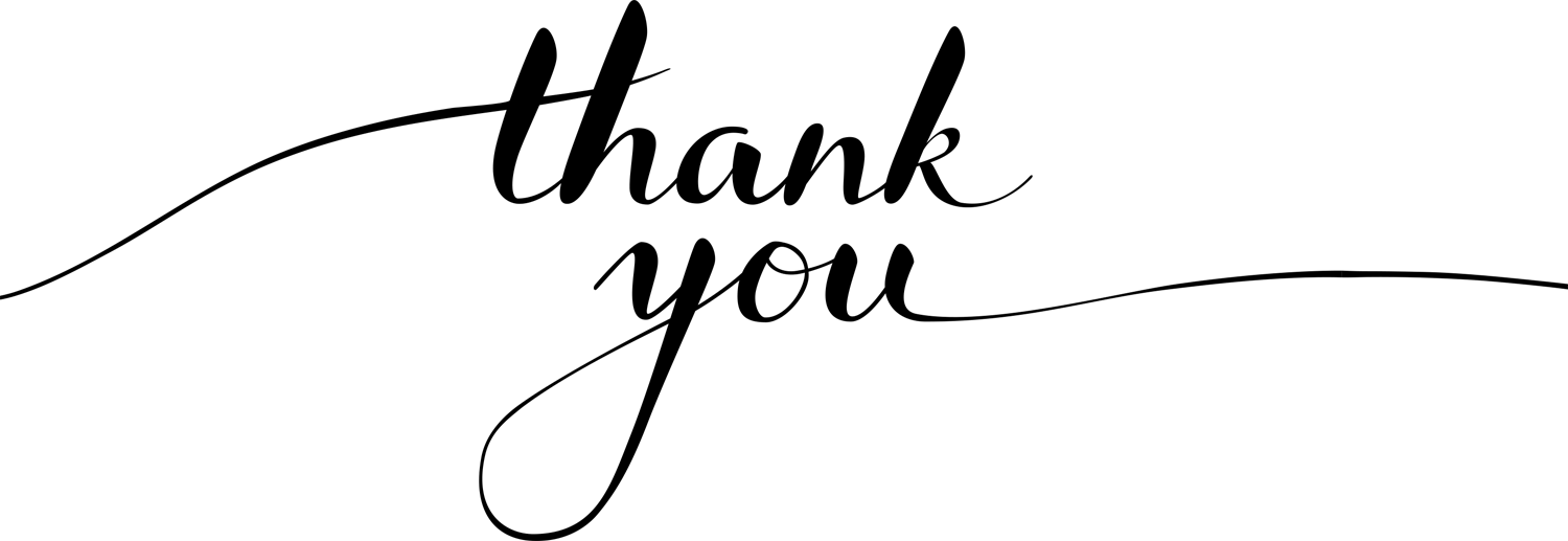 Download Thank You Script - Transparent Transparent Thank You Png ...