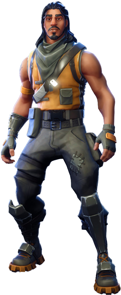 Noob Fortnite Png - Tracker Fortnite Skin Png Clipart - Large Size Png ...