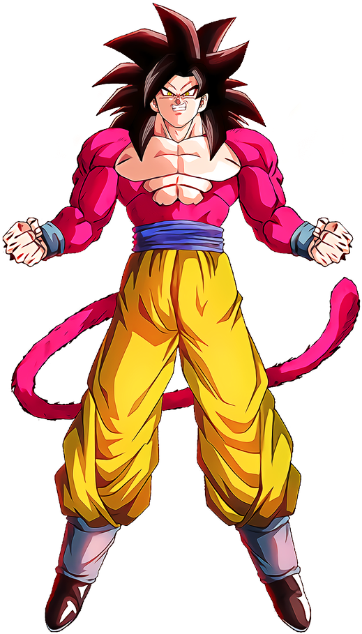 Super Saiyan 4 Goku Character Hd Version - Goku Ss4 Png Clipart - Large Size Png Image - PikPng