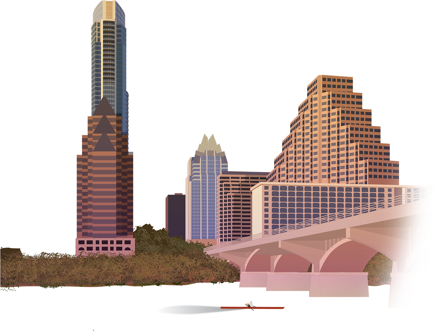 Austin Texas Png Clipart Black And White Stock - Austin Texas Skyline ...
