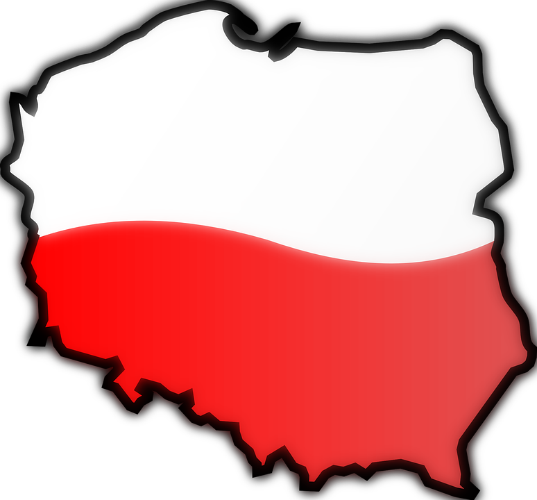 Picture Black And White Stock Poland Clip Art At Clker - Polish Flag ...