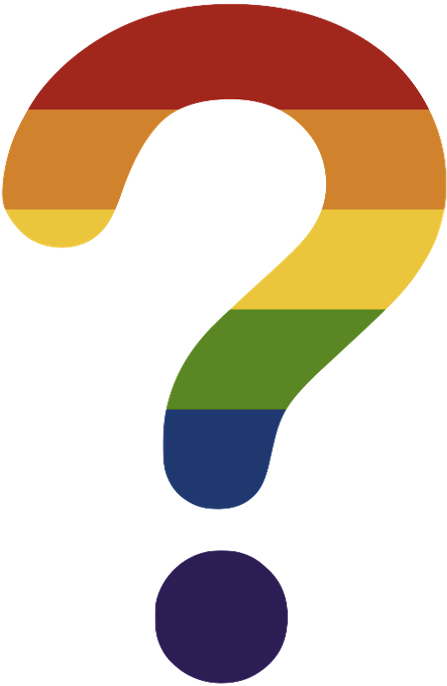 Rainbow Questionmark - Rainbow Question Mark Png Clipart - Large Size ...