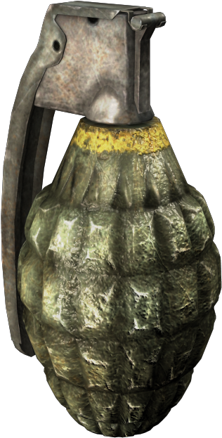 Green Hand Grenade Png - Grenade Without Pin Png Clipart - Large Size ...