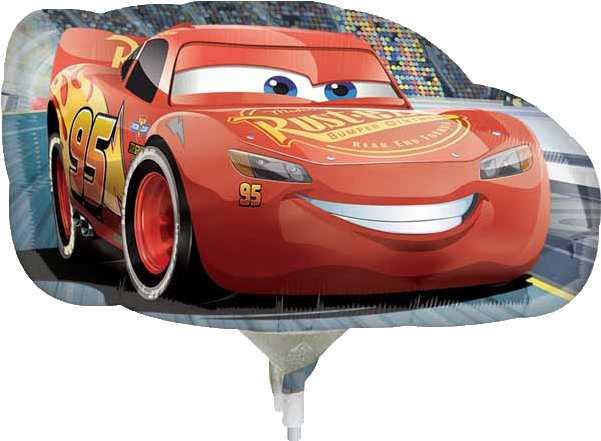 $2 - - Cars Balloon Clipart - Large Size Png Image - PikPng