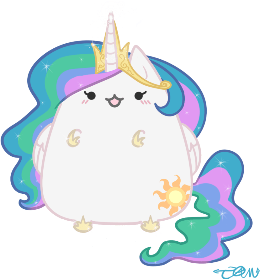 My Little Pony Princess Celestia Pusheen Clipart - Large Size Png Image ...