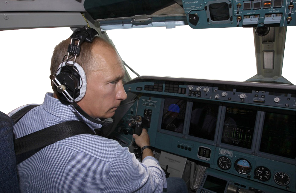 Putin Flight Flying Vladimir Putin Png - Putin Pilot Clipart - Large ...