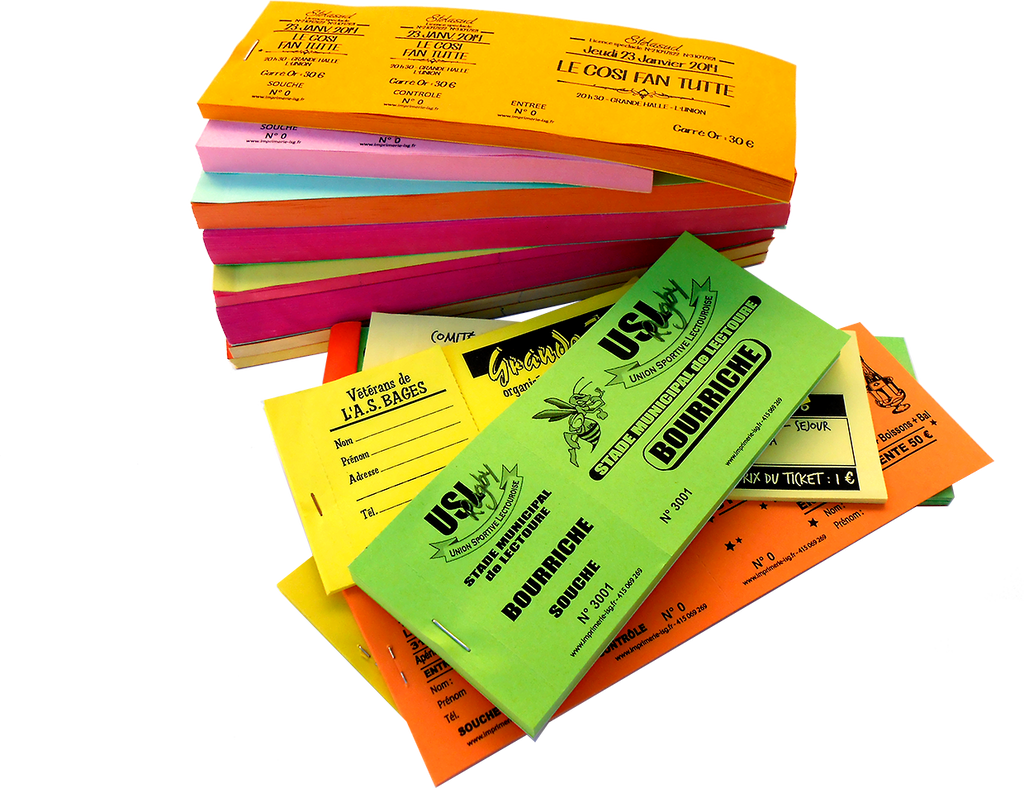 Ticket Tombola Png - Impression Ticket D Entrée Clipart - Large Size Png Image - PikPng