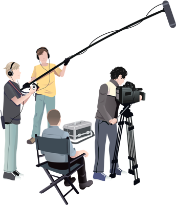 Download Film Production - Film Crew Png Clipart Png Download - PikPng