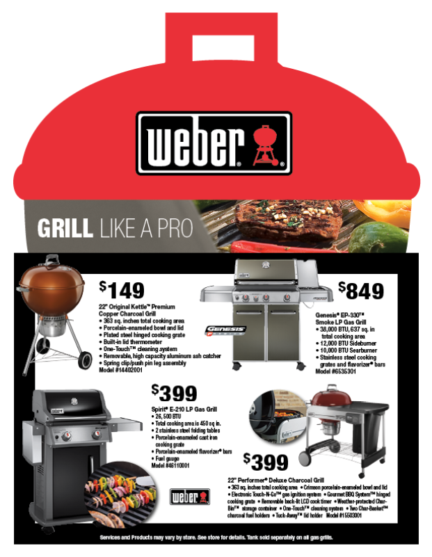 Weber Flyer Front A - Weber Flyer Clipart - Large Size Png Image - PikPng