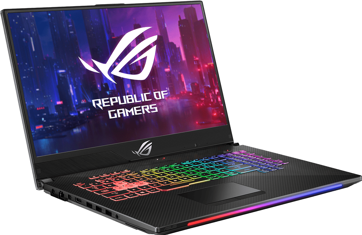 Asus Rog Strix Scar Ii Gl704gw Clipart - Large Size Png Image - PikPng