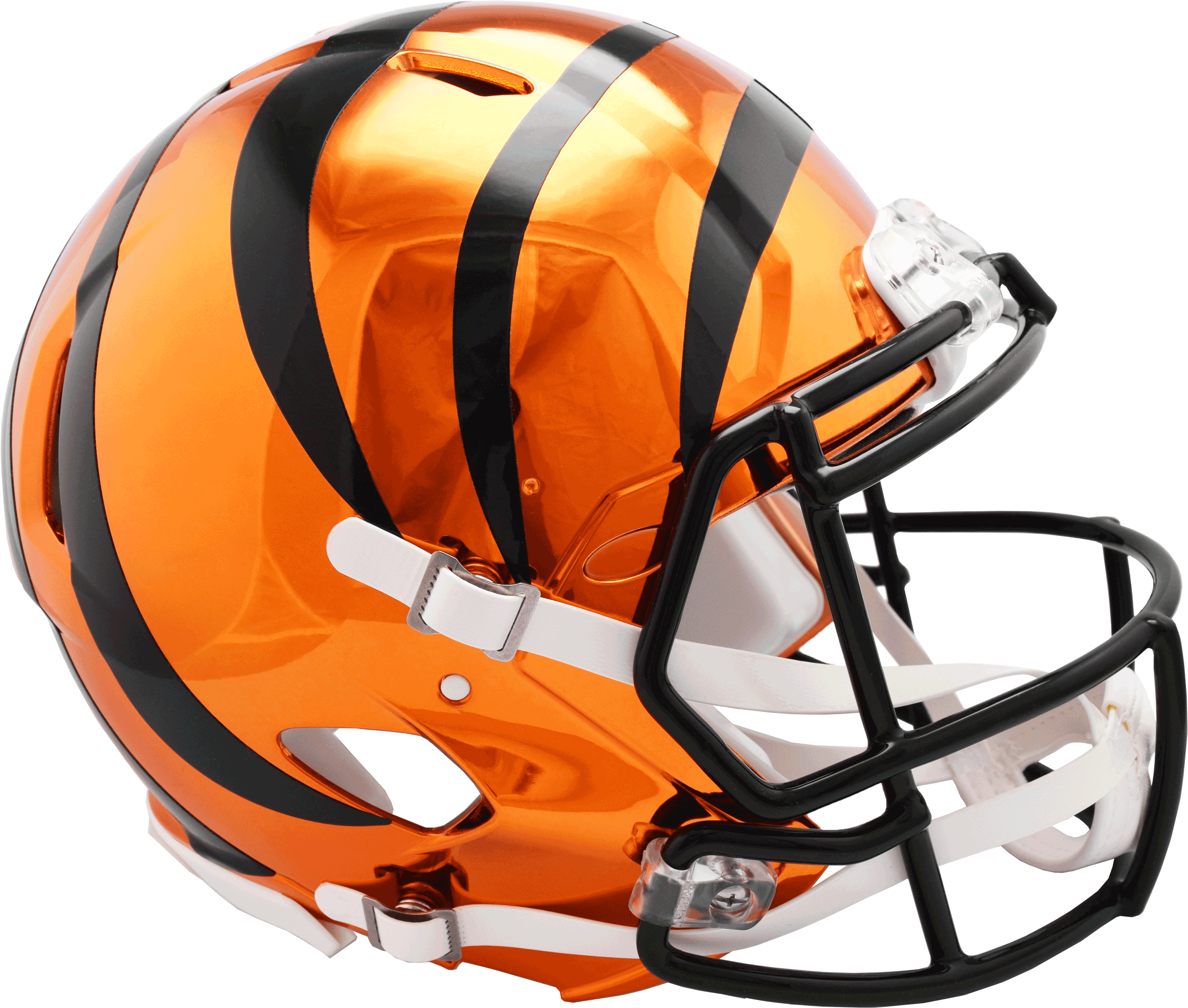 Frequently Asked Questions - Chrome Bengals Helmet Clipart - Large Size ...