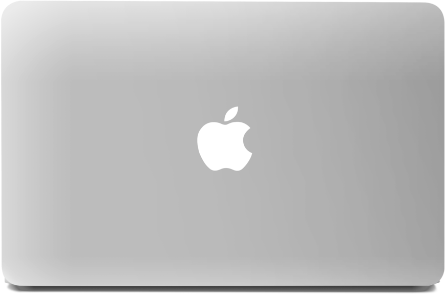 Macbook Back Png - Apple Laptop Back Png Clipart - Large Size Png Image ...
