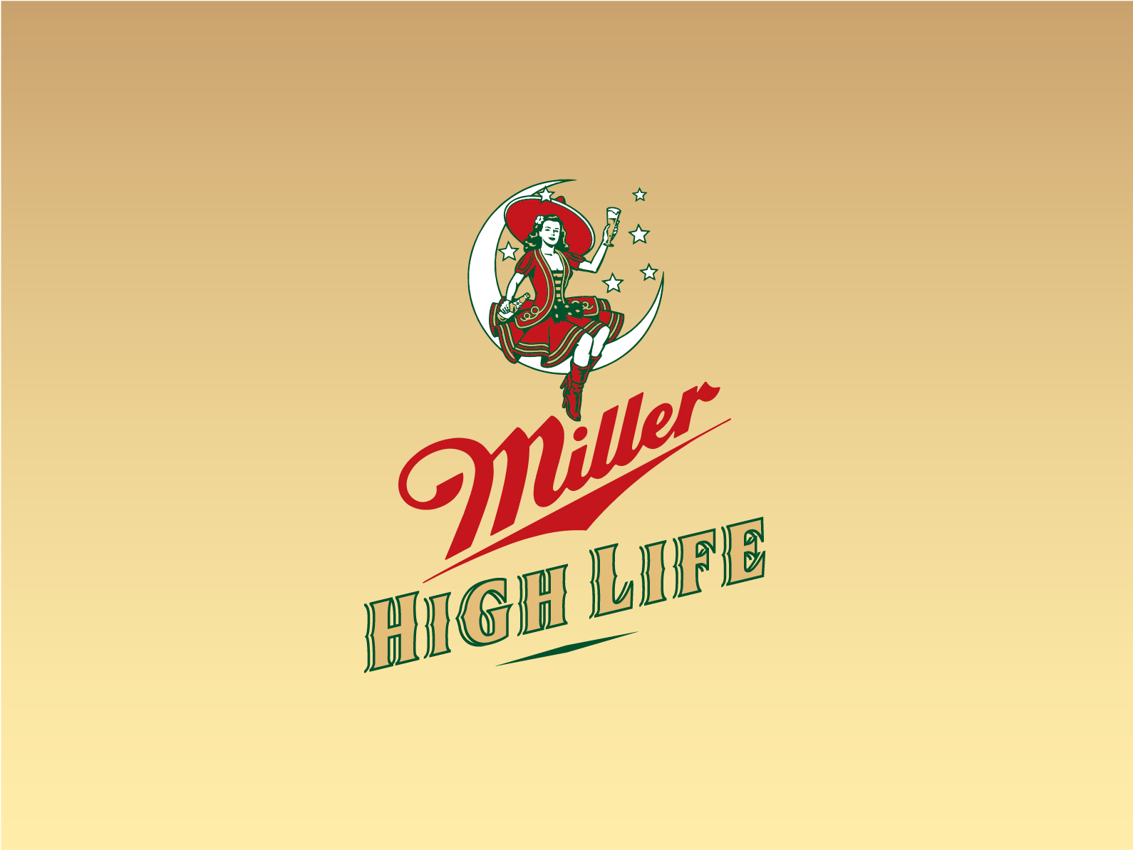 Revival Of Miller High Life Logo - Illustration Clipart - Large Size ...
