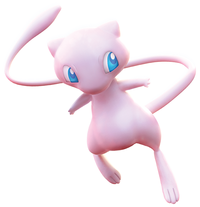 Pokken Sticker - Pokemon Let's Go Mew Clipart - Large Size Png Image ...
