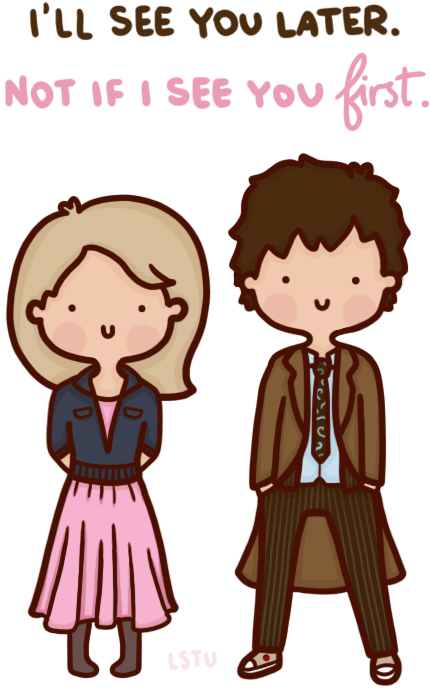 Doctor Who Cartoon Fanart Rose Tyler Ten Doctor Who - Cartoon Clipart ...