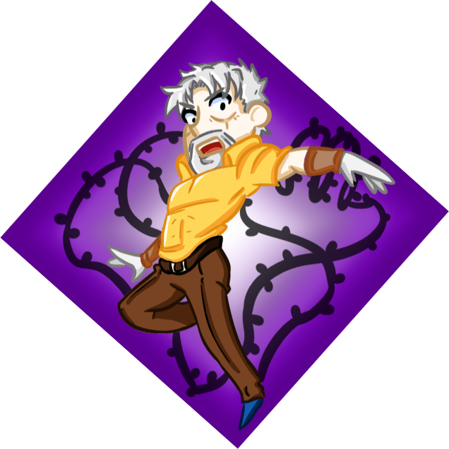 Jjba Joseph Charm - Cartoon Clipart - Large Size Png Image - PikPng