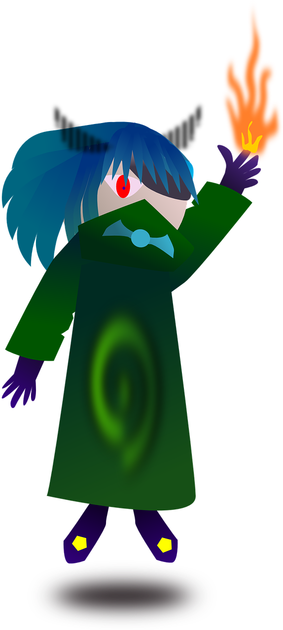 Vector - Phu Thuy Hoat Hinh Clipart - Large Size Png Image - PikPng