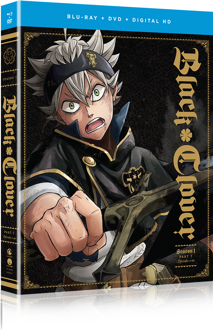 Black Clover Dub - Black Clover Dvd Cover Clipart - Large Size Png ...