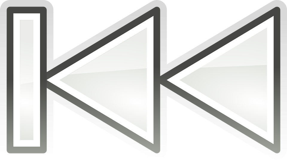 Skip Backward Fast - Backward Clipart - Png Download - Large Size Png ...