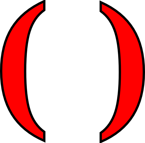 Small - Parentheses Clip Art - Png Download - Large Size Png Image - PikPng