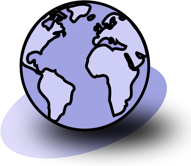 Purple Geography Icon - Circle Clipart - Large Size Png Image - PikPng
