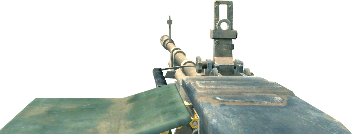 Call Of Duty 4 Modern Warfare M60e4 Clipart - Large Size Png Image - PikPng