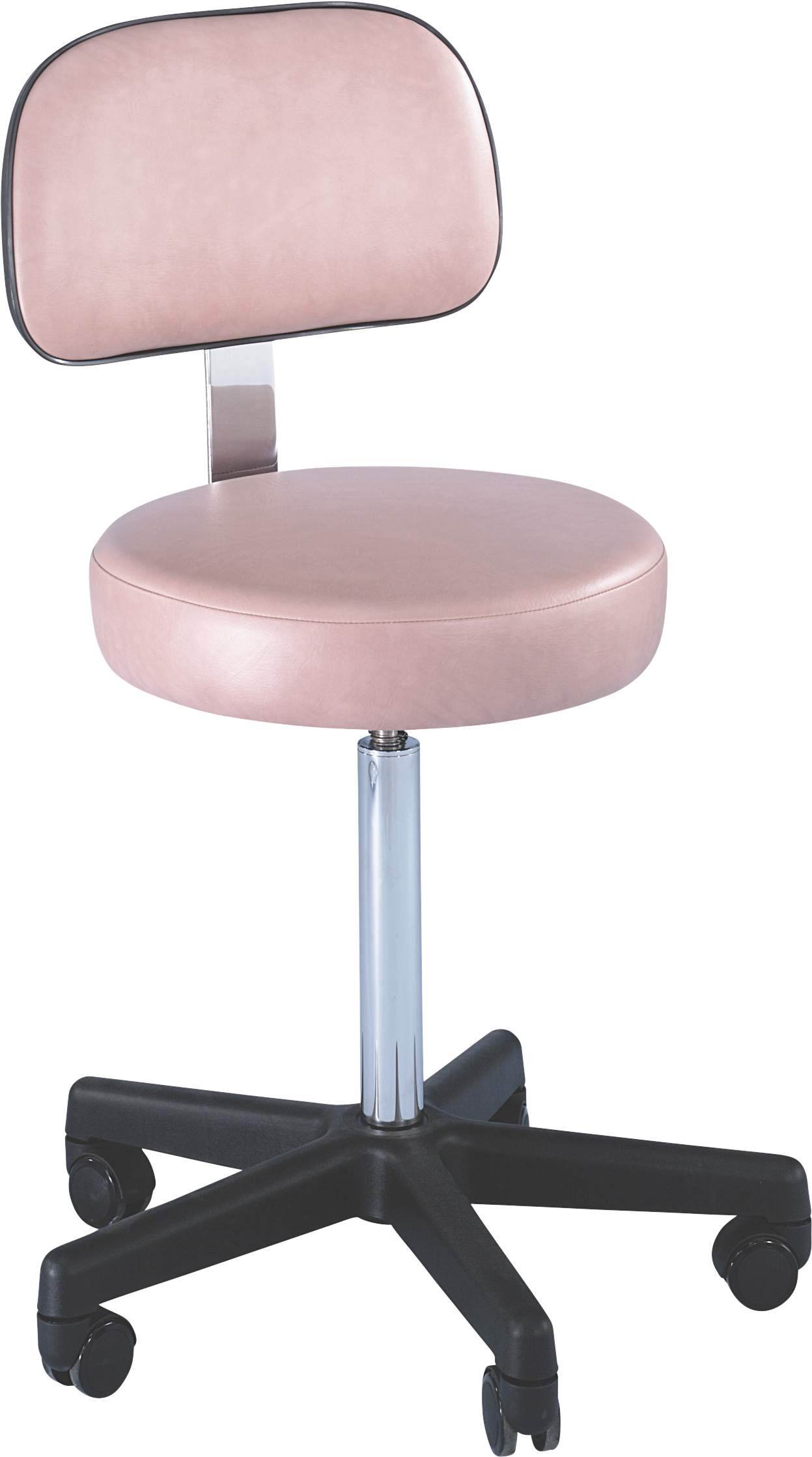 5-leg Adjustable Exam Stool - Office Chair Clipart - Large Size Png ...