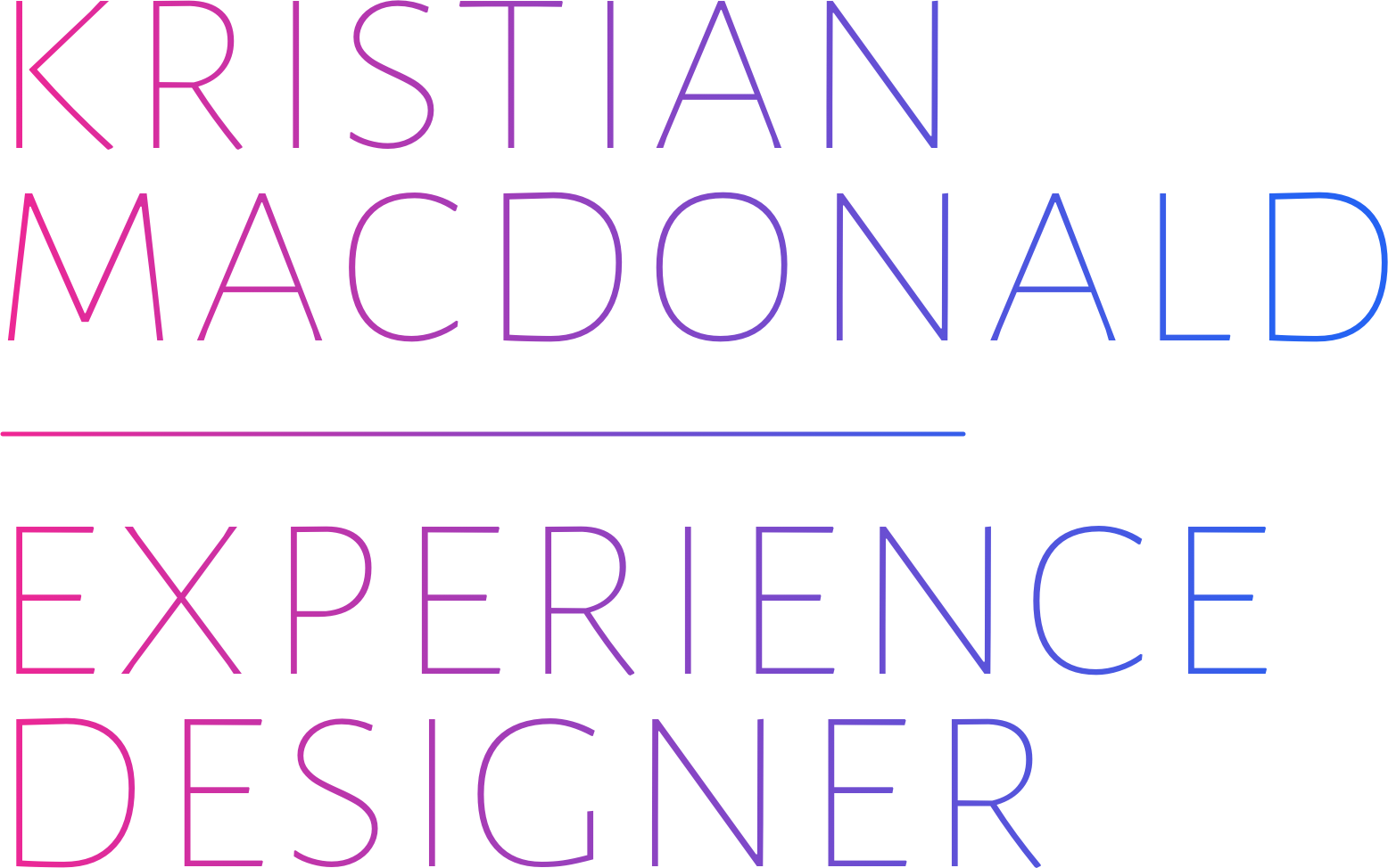 Kristian Logo Stacked@2x - Majorelle Blue Clipart - Large Size Png ...