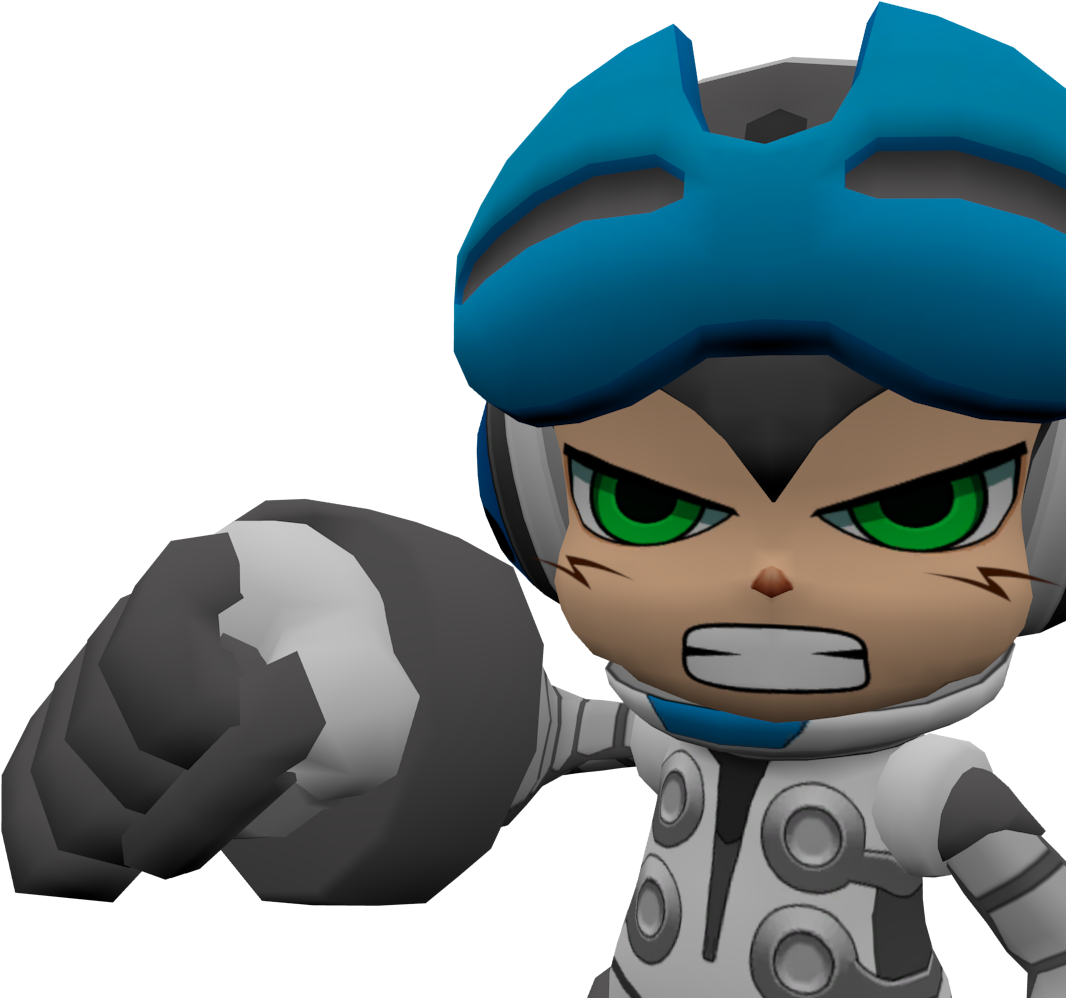 Mighty No 9 , - Cartoon Clipart - Large Size Png Image - PikPng