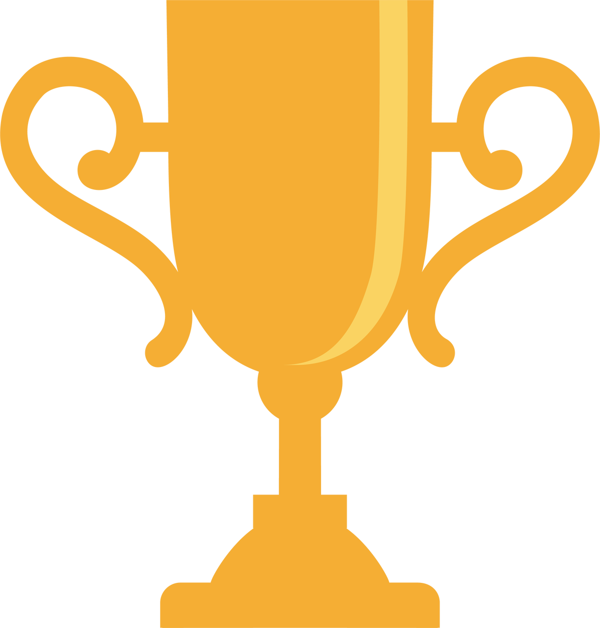 Gold Cup Svg Cut File - Trophy Svg Clipart - Large Size Png Image - PikPng