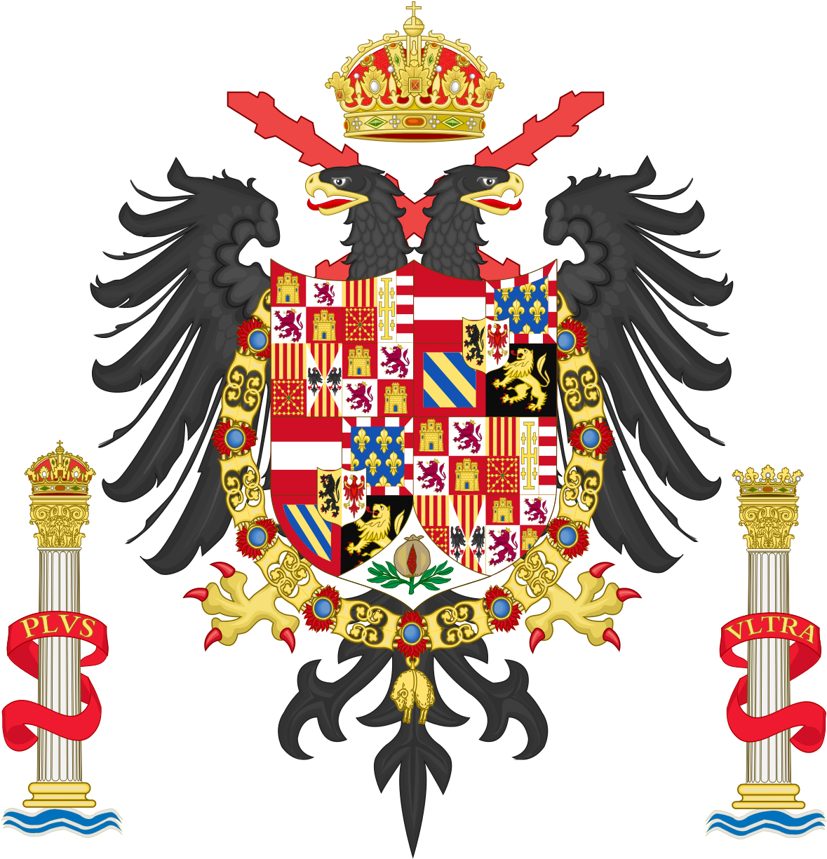 Holy Roman Empire Coat Of Arms Clipart - Large Size Png Image - PikPng