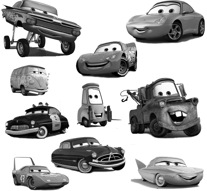 X19 - Disney Cars Vector Clipart - Large Size Png Image - PikPng