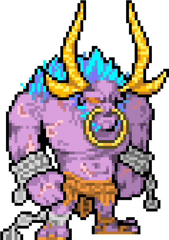Alistar - Alistar Lol Pixel Art Clipart - Large Size Png Image - PikPng