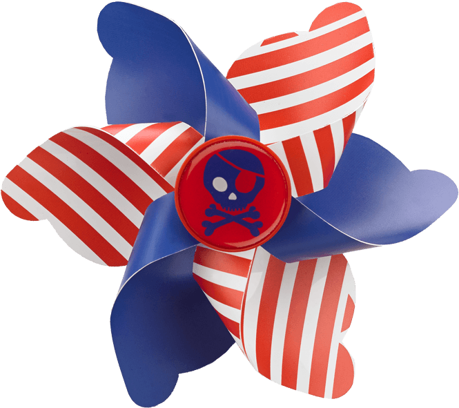 Micro Windmill Pirate - Kick Scooter Clipart - Large Size Png Image ...