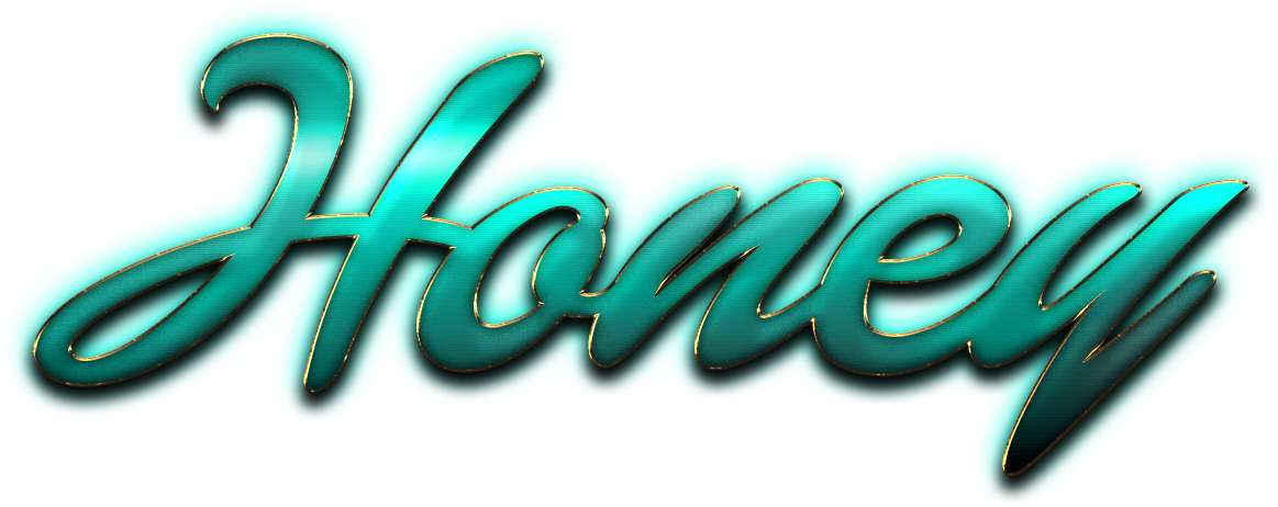 Honey Name Full Hd Clipart - Large Size Png Image - PikPng