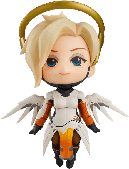 Download 1 Of - Mercy Overwatch Pop Figure Clipart Png Download - PikPng