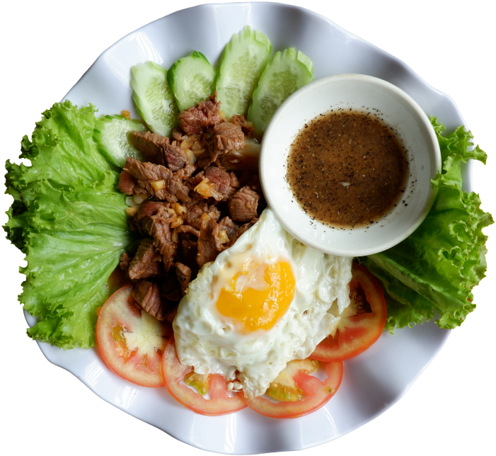 Cambodian Muslim Restaurant Halal Food - Fried Egg Clipart - Large Size ...