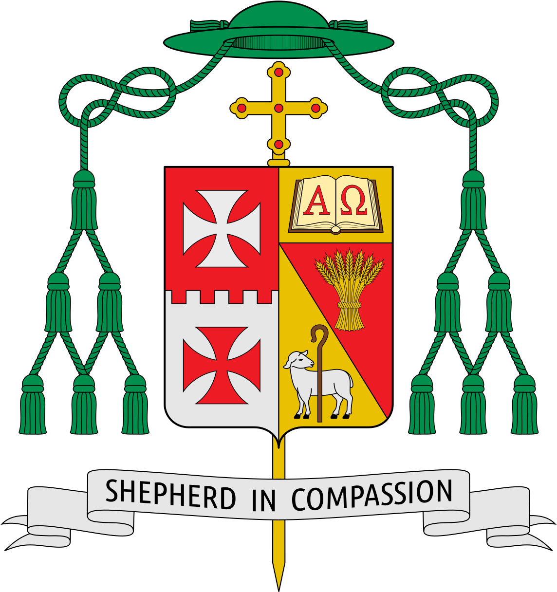 Coat Of Arms Of Steven Biegler - Bishop Oscar Jaime Florencio Coat Of ...