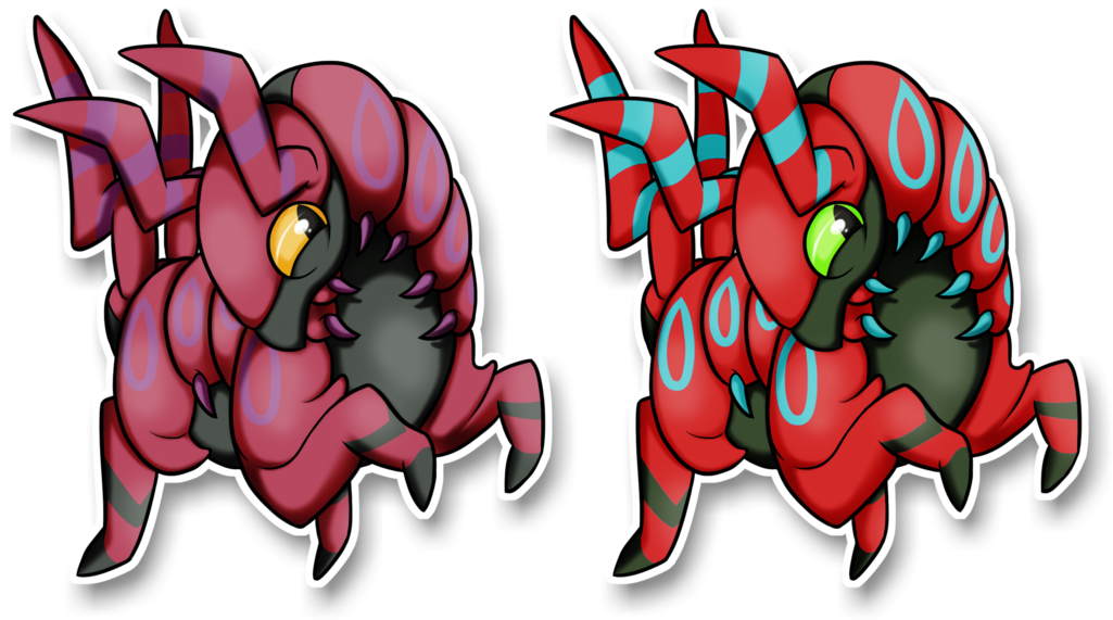 Png - Shiny Scolipede Art Clipart - Large Size Png Image - PikPng