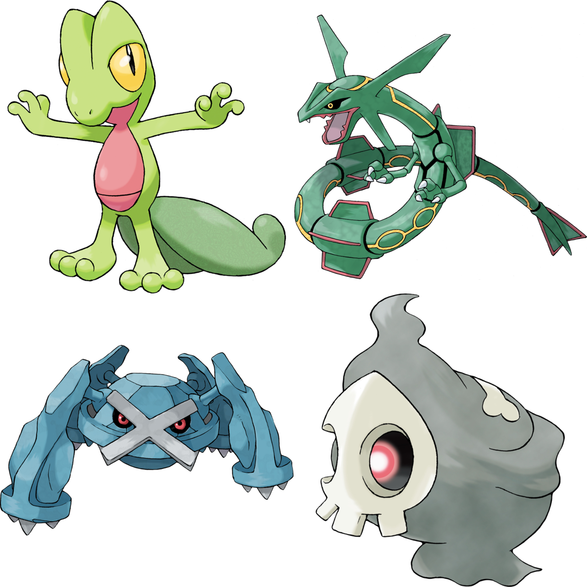 966 Kb Png - Pokedex 384 Pokemon Go Clipart - Large Size Png Image - PikPng